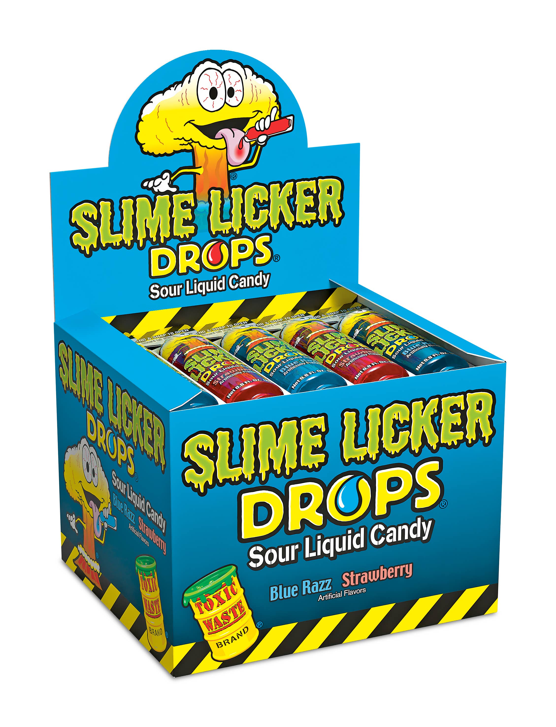 Toxic Waste Slime Licker Drops, 30ct | Schultz Sweets